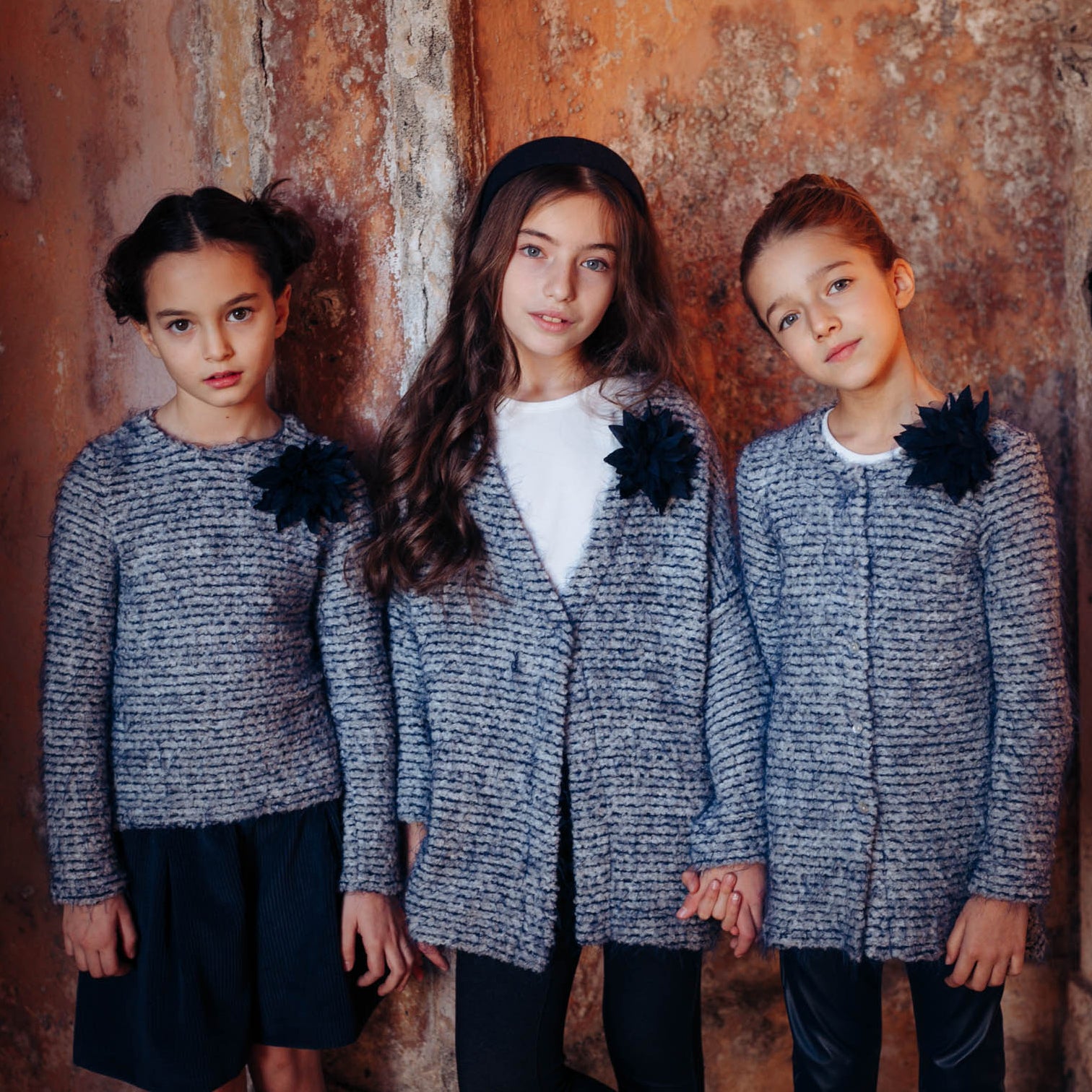 CARDIGAN BOUCLE' AZZURRO – Magil