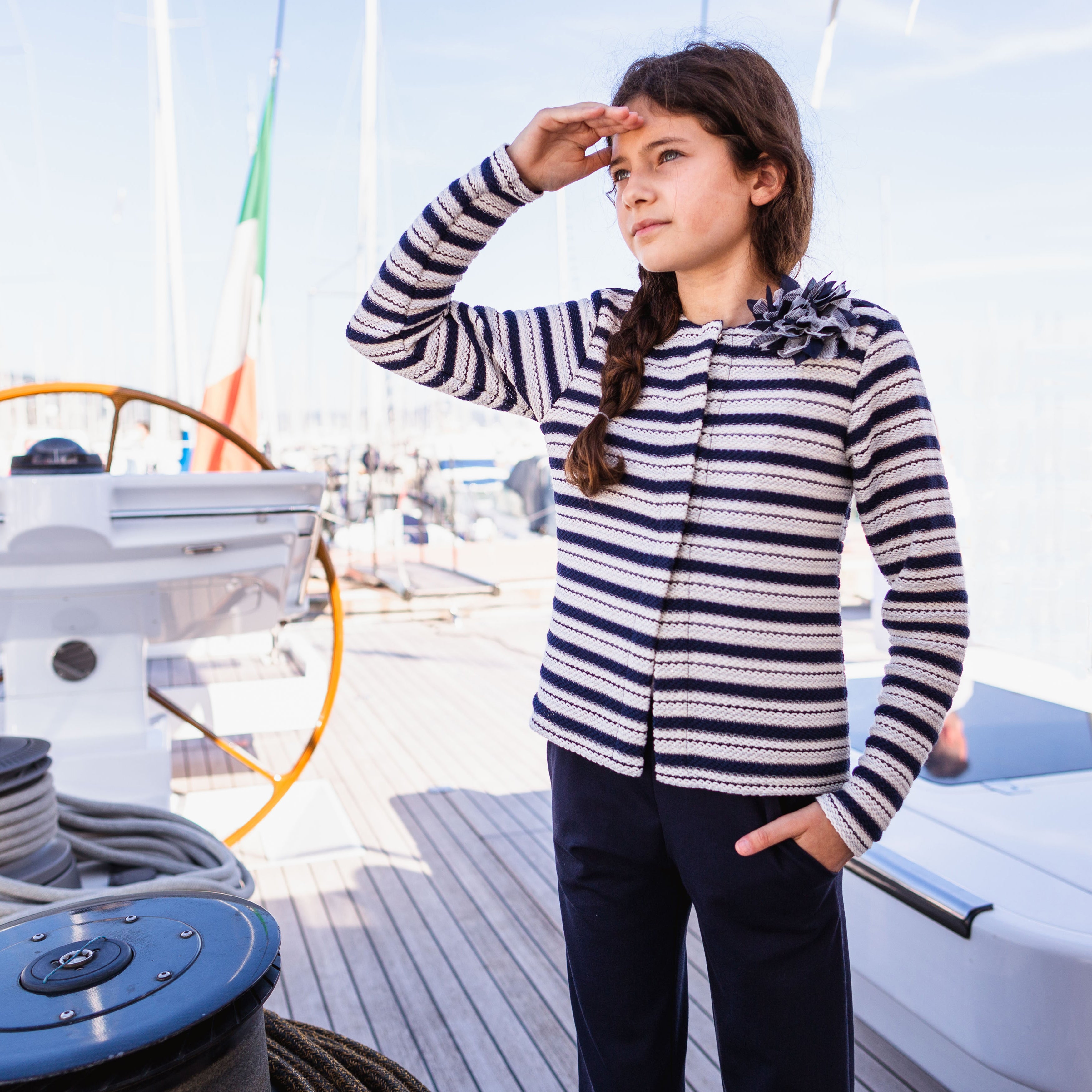 STRIPED JACKET – Magil