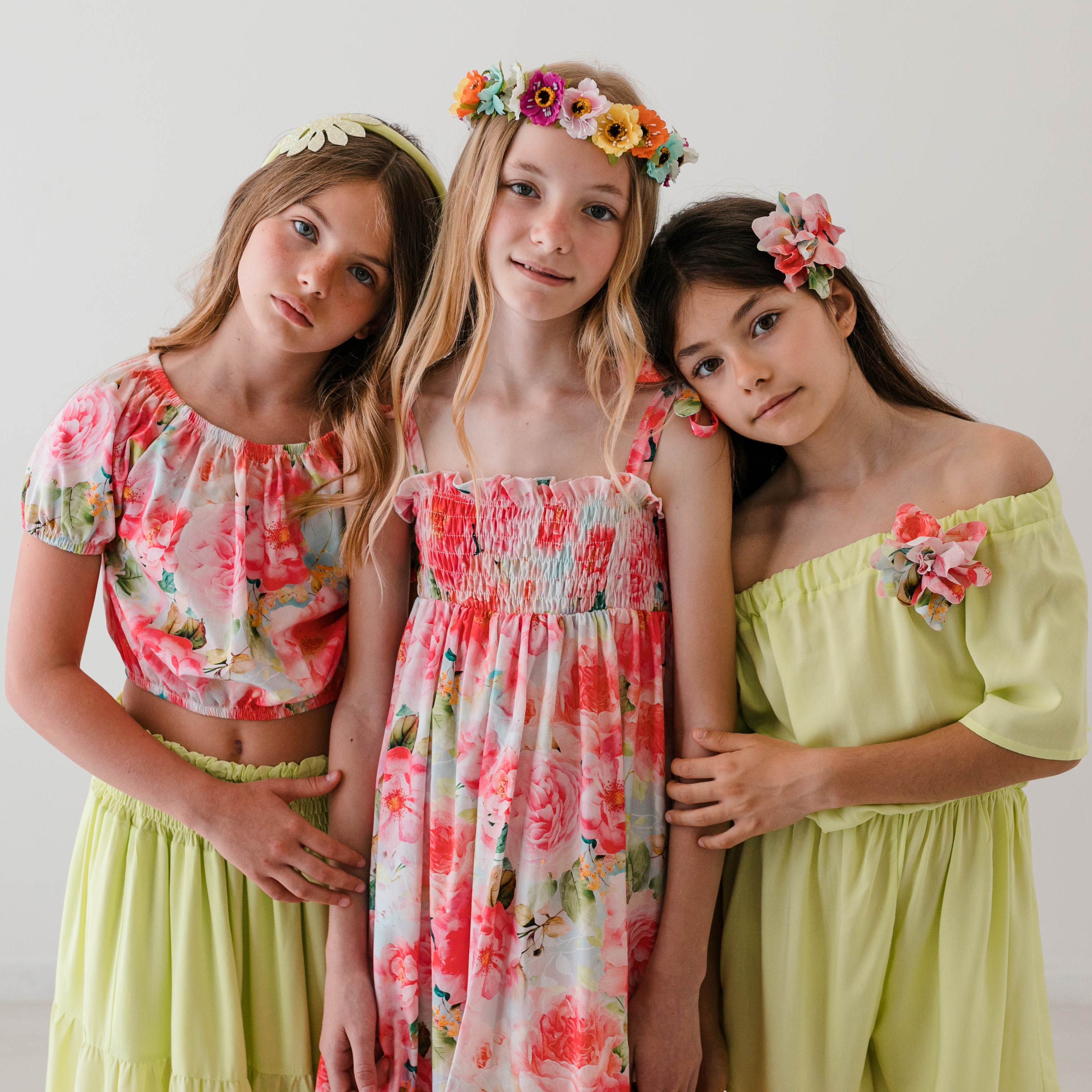 TOP CROPPED IN COTONE FANTASIA – Magil